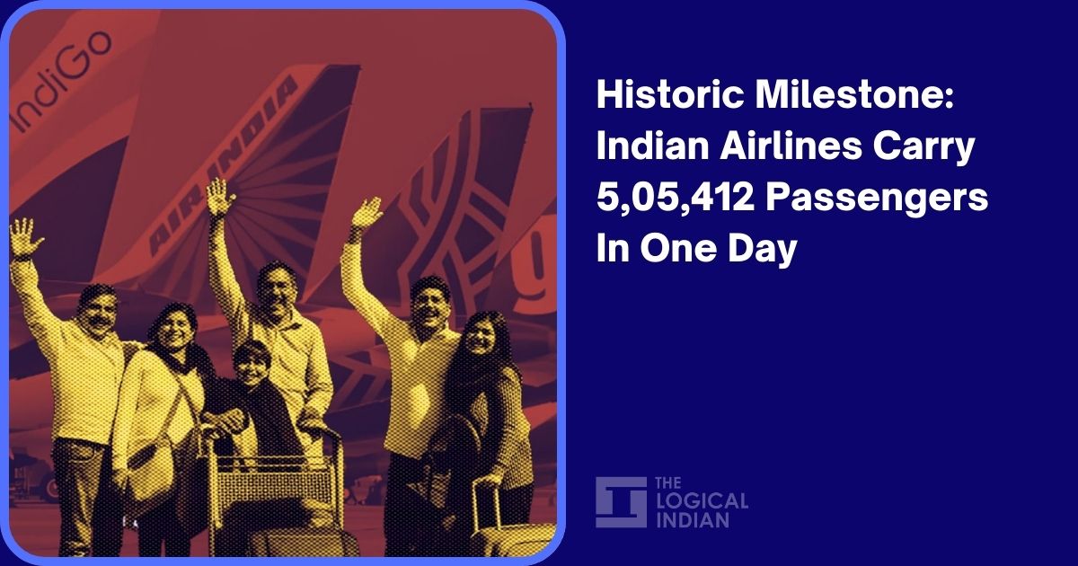 Historic Milestone: Indian Airlines Carry 5,05,412 Passengers In One ...