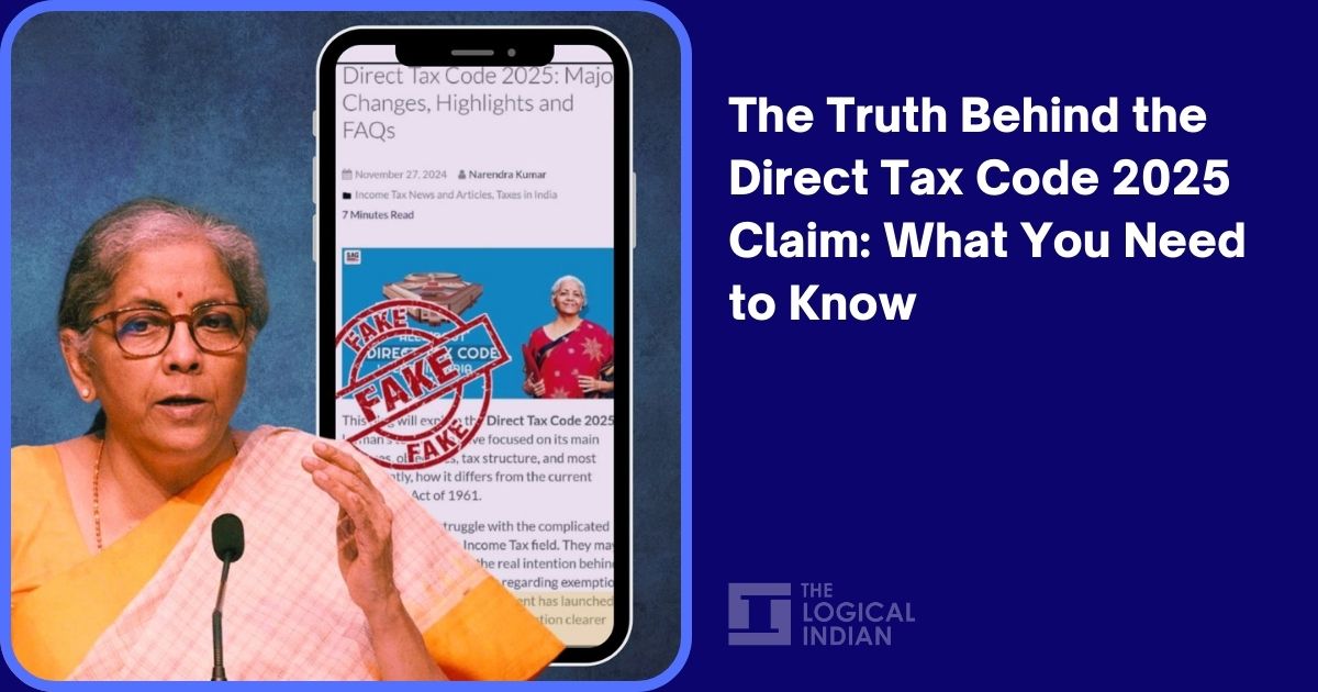 The Truth Behind the Direct Tax Code 2025 Claim: What You Need to Know ...