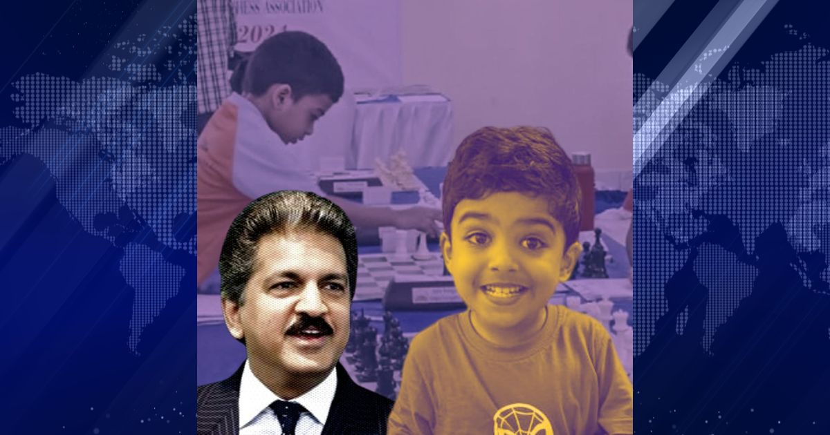 3-Year-Old Anish Sarkar Stuns Anand Mahindra as the Youngest FIDE-Rated ...