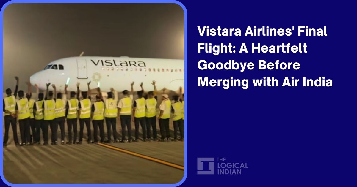 Vistara Airlines' Final Flight: A Heartfelt Goodbye Before Merging with ...