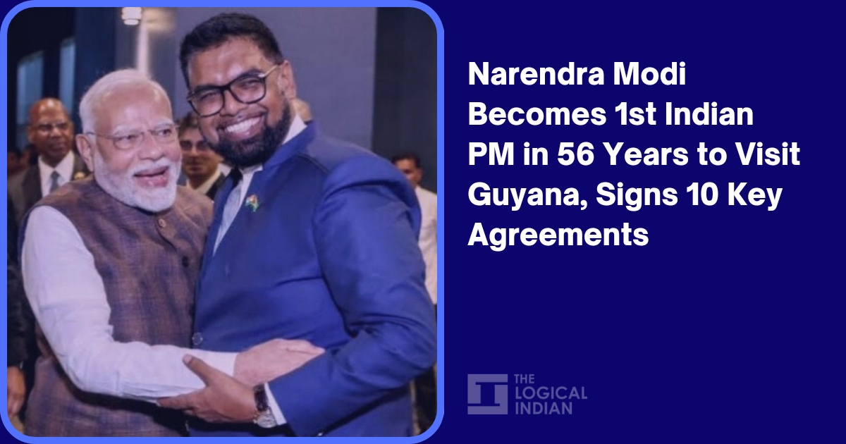 Narendra Modi Becomes 1st Indian PM in 56 Years to Visit Guyana, Signs ...