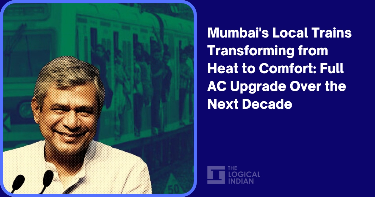 Mumbai's Local Trains Transforming from Heat to Comfort: Full AC ...