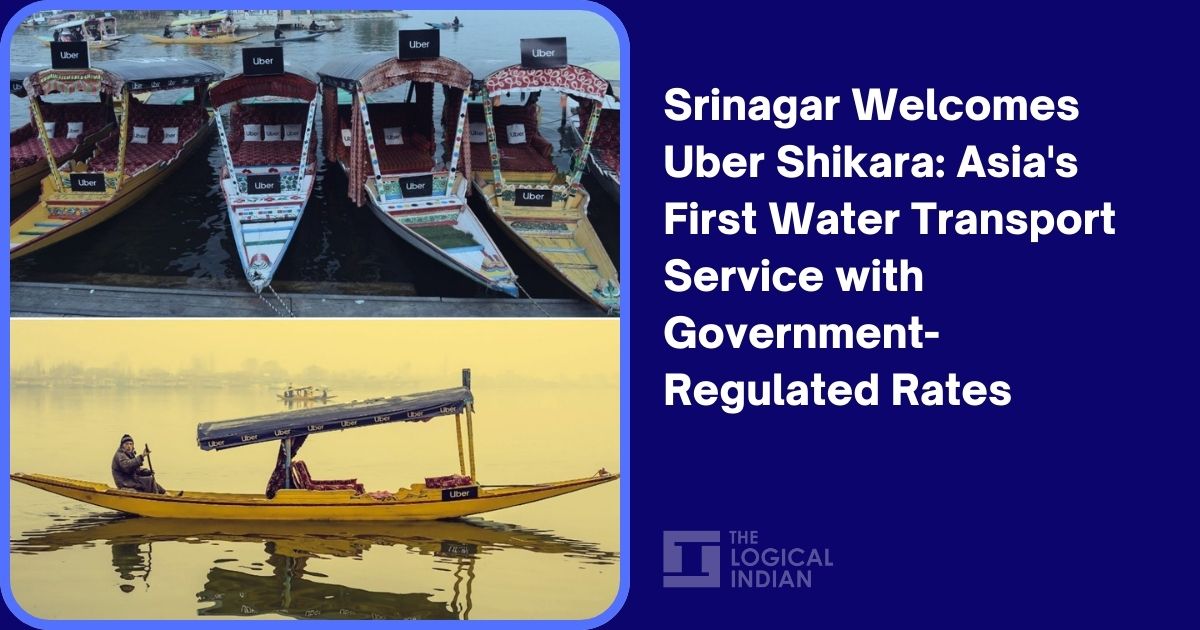 Srinagar Welcomes Uber Shikara: Asia's First Water Transport Service with Government-Regulated ...