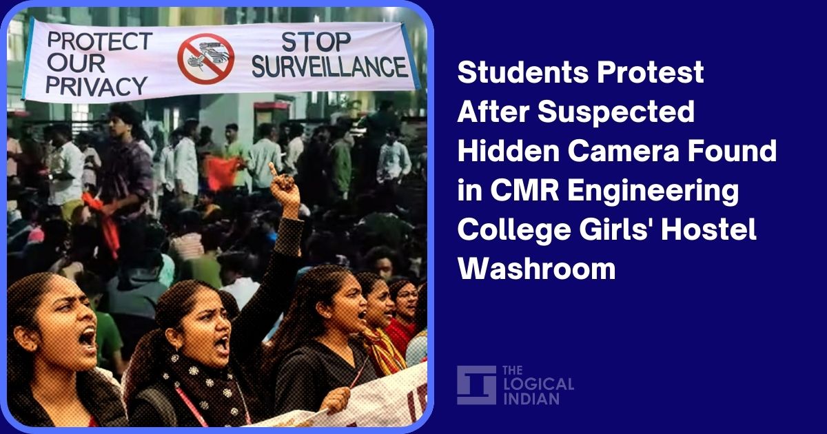 Students Protest After Suspected Hidden Camera Found in CMR Engineering ...