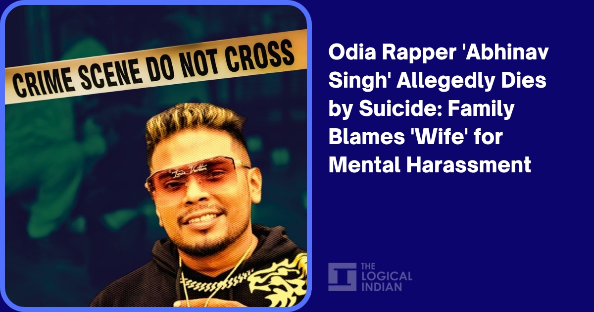 Odia Rapper 'Abhinav Singh' Allegedly Dies by Suicide: Family Blames ...