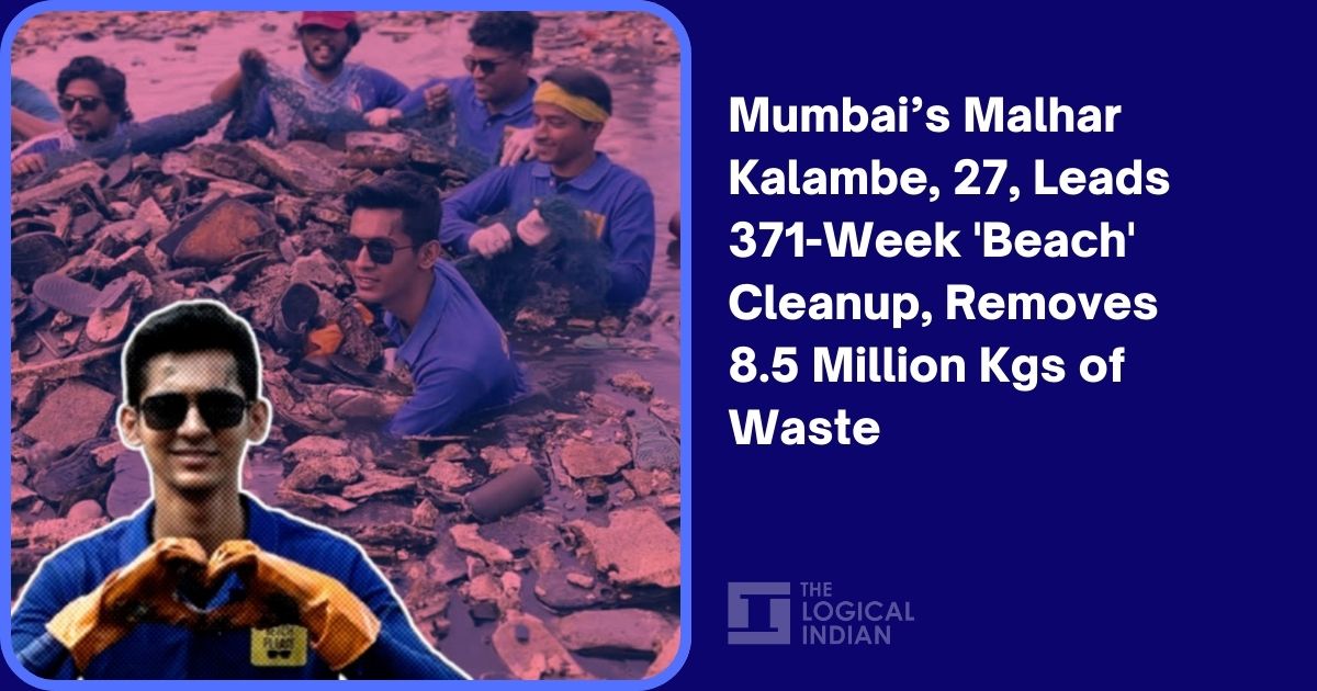 Mumbai’s Malhar Kalambe, 27, Leads 371-Week 'Beach' Cleanup, Removes 8. ...