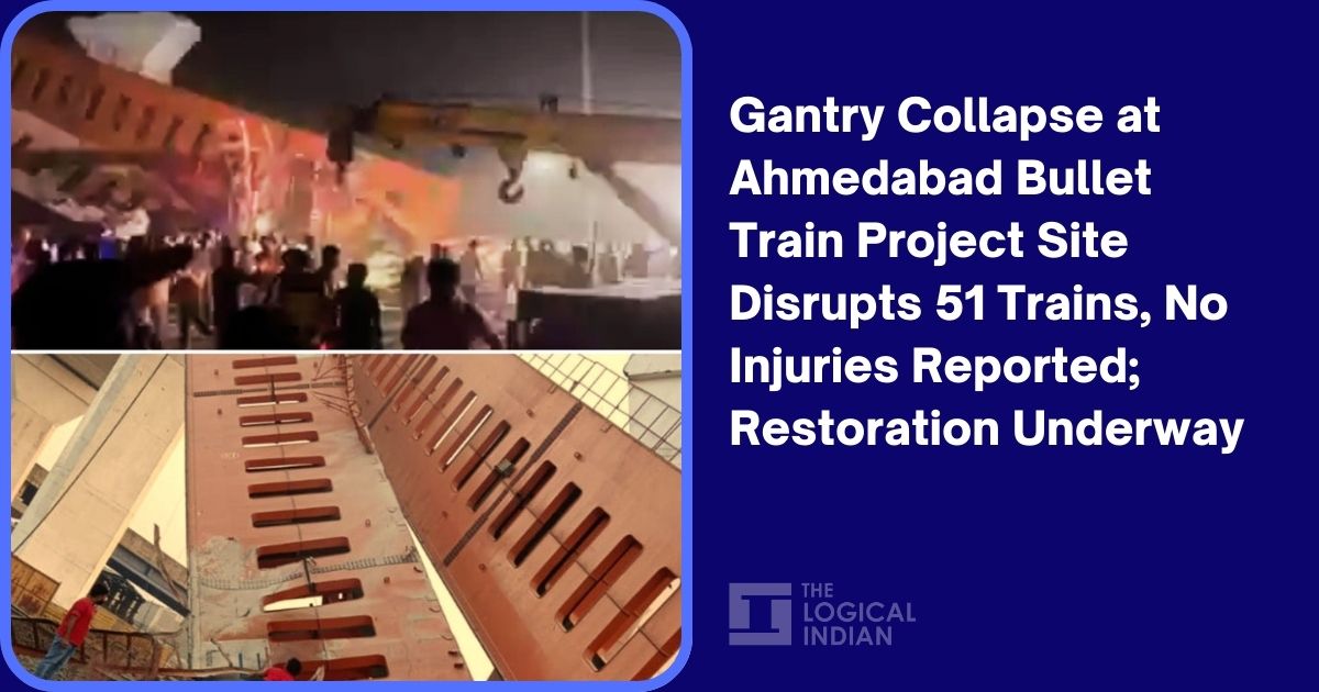 Gantry Collapse at Ahmedabad Bullet Train Project Site Disrupts 51 ...