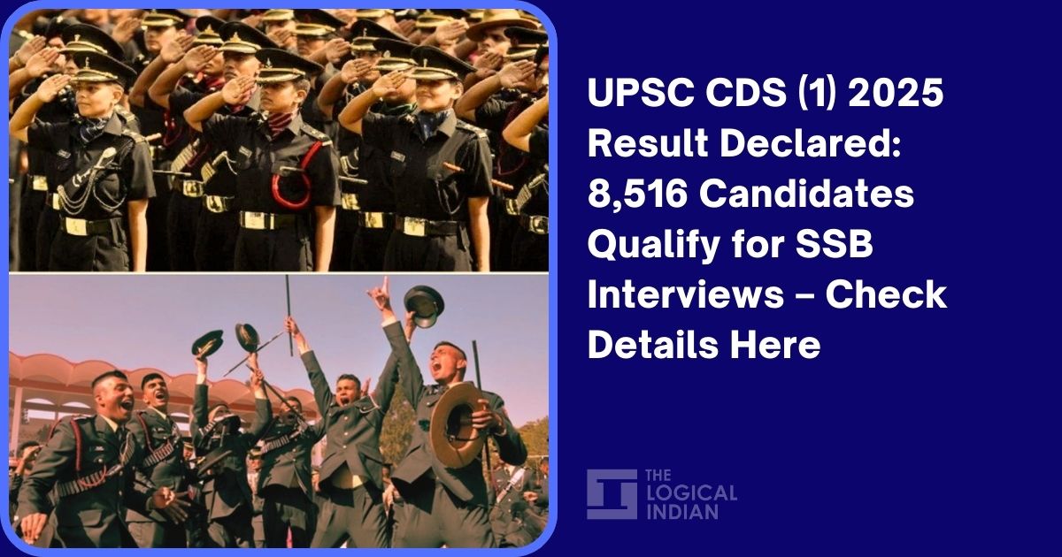 UPSC CDS (1) 2025 Result Declared: 8,516 Candidates Qualify for SSB ...