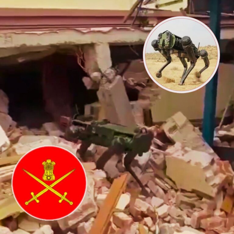 Operation Brahma: Indian Army Deploys Robotic Mules and Nano Drones for ...