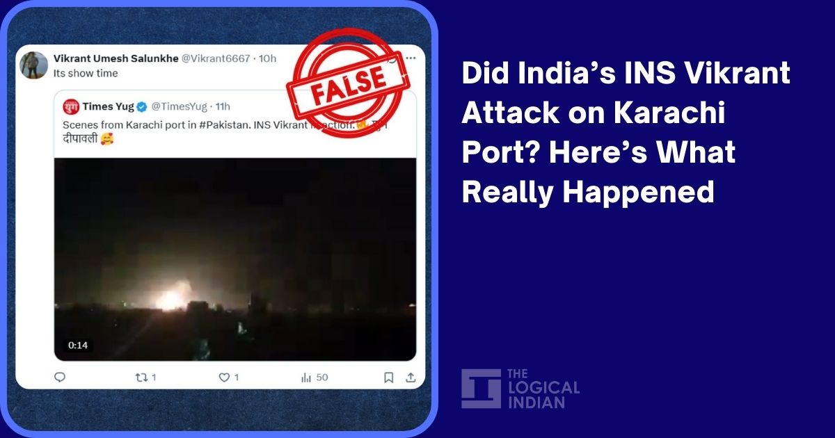 Did India’s INS Vikrant Attack on Karachi Port? Here’s What Really ...