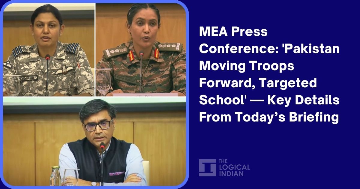 MEA Press Conference: 'Pakistan Moving Troops Forward, Targeted School ...