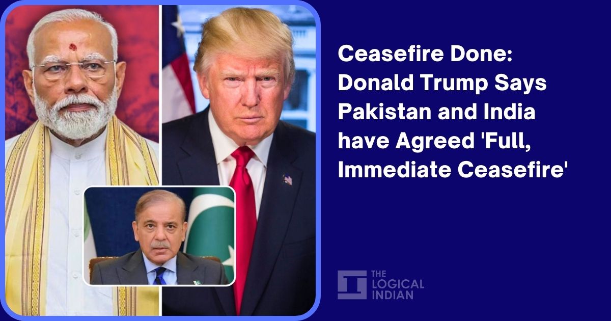Ceasefire Done: Donald Trump Says Pakistan and India have Agreed 'Full ...