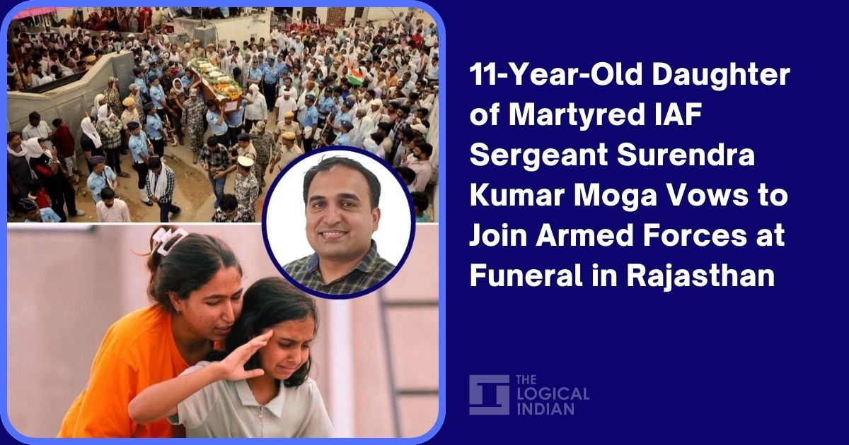 11-Year-Old Daughter of Martyred IAF Sergeant Surendra Kumar Moga Vows ...