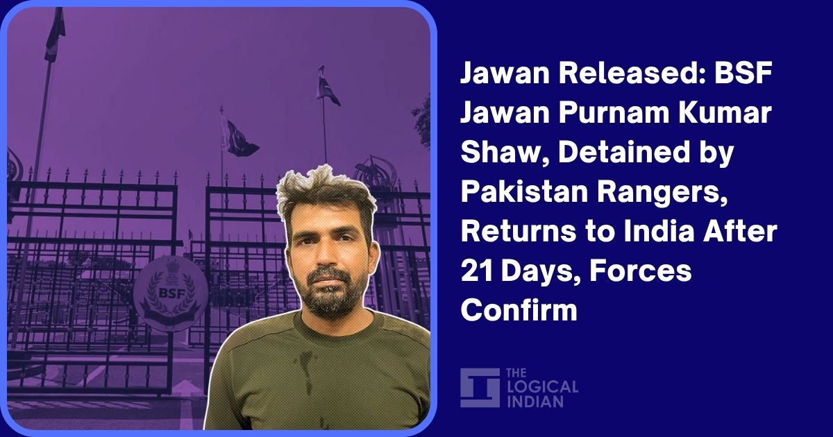 Jawan Released: BSF Jawan Purnam Kumar Shaw, Detained by Pakistan ...