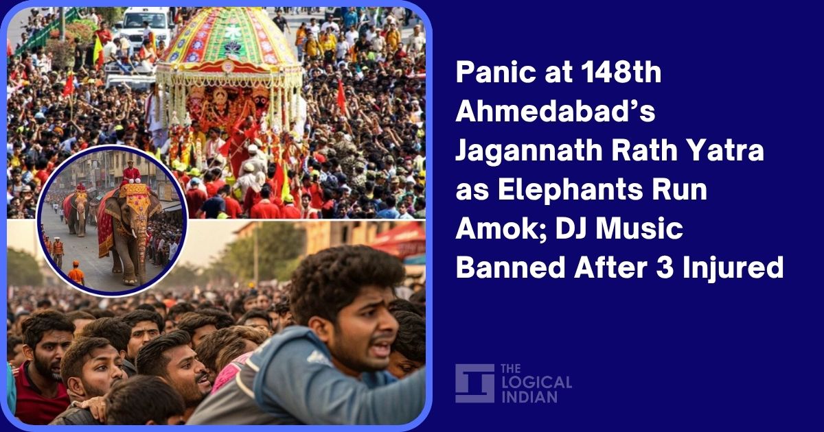 Panic at 148th Ahmedabad’s Jagannath Rath Yatra as Elephants Run Amok ...