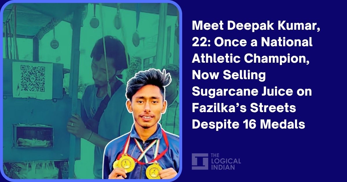 Meet Deepak Kumar, 22: Once a National Athletic Champion, Now Selling Sugarcane Juice on Fazilka ...