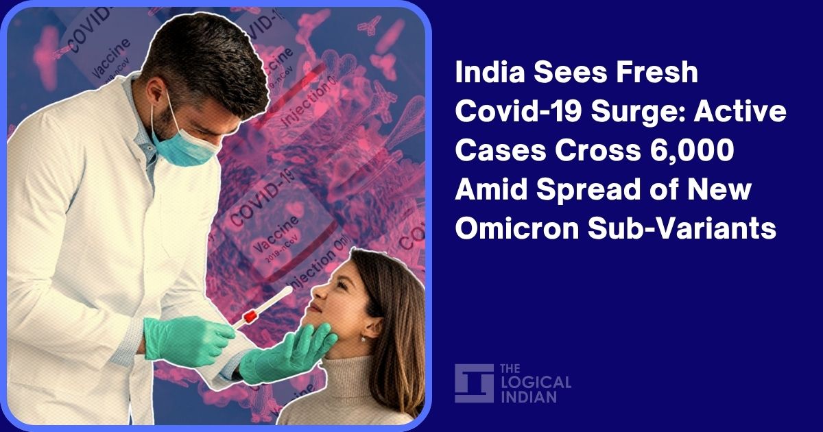 India Sees Fresh Covid-19 Surge: Active Cases Cross 6,000 Amid Spread ...