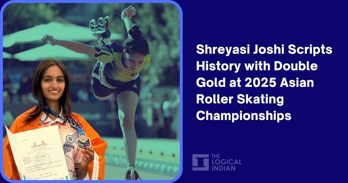 Shreyasi Joshi Scripts History with Double Gold at 2025 Asian Roller ...