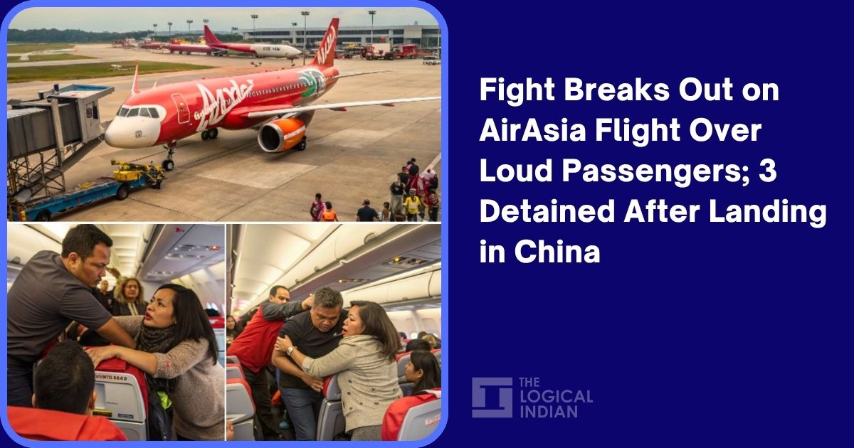 Fight Breaks Out on AirAsia Flight Over Loud Passengers; 3 Detained ...