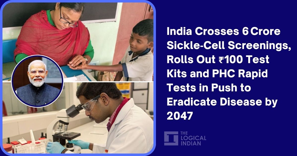 India Crosses 6 Crore Sickle‑Cell Screenings, Rolls Out ₹100 Test Kits ...