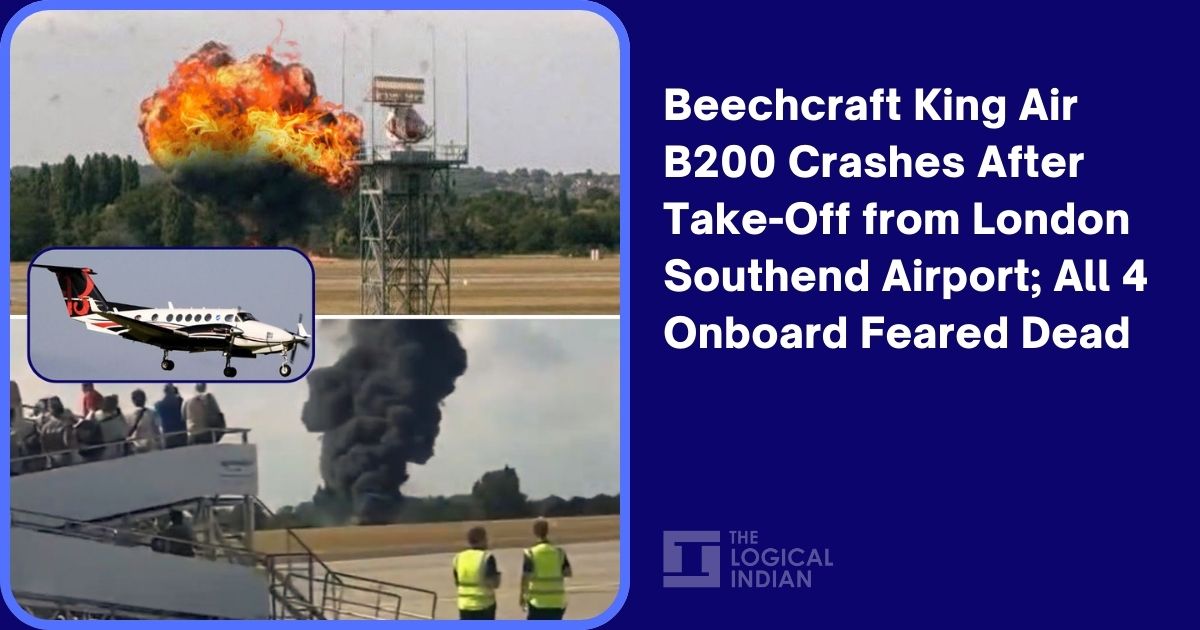 Beechcraft King Air B200 Crashes After Take-Off from London Southend ...