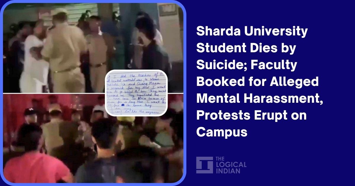 Sharda University Student Dies by Suicide; Faculty Booked for Alleged ...