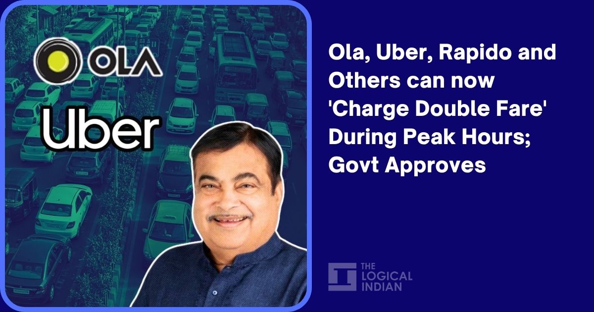 Ola, Uber, Rapido and Others can now 'Charge Double Fare' During Peak ...