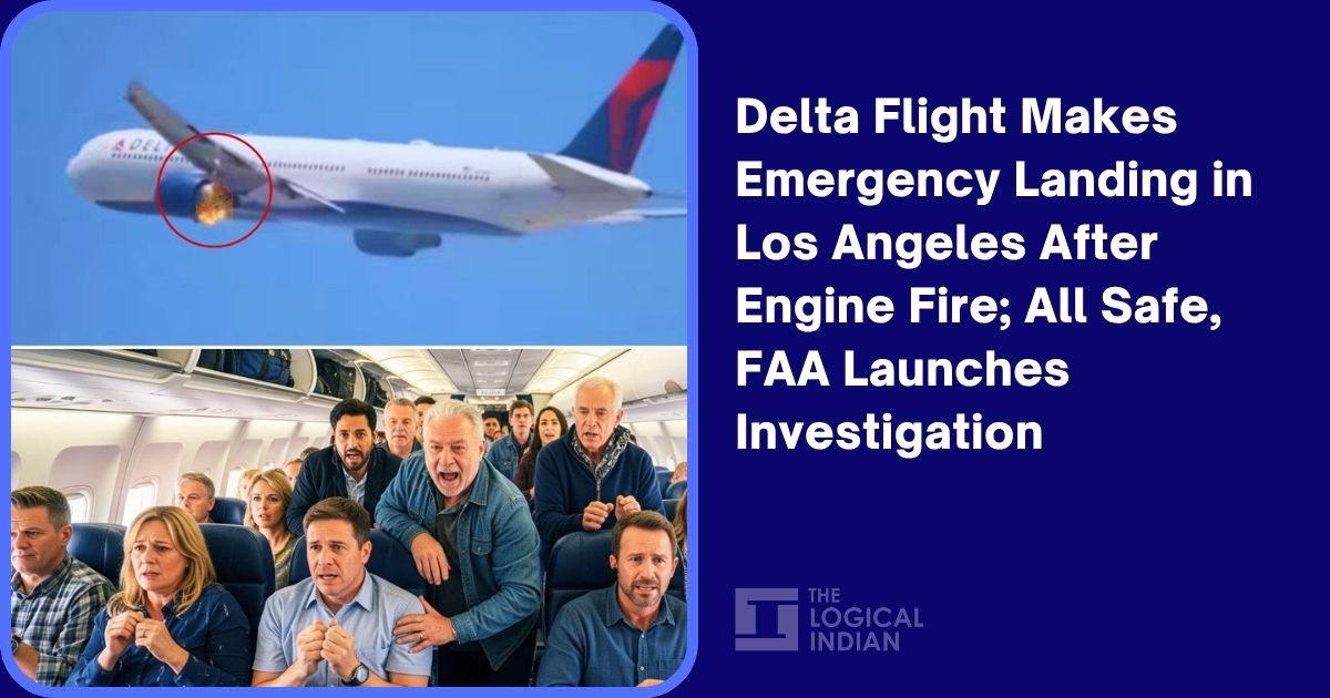 Delta Flight Makes Emergency Landing in Los Angeles After Engine Fire ...