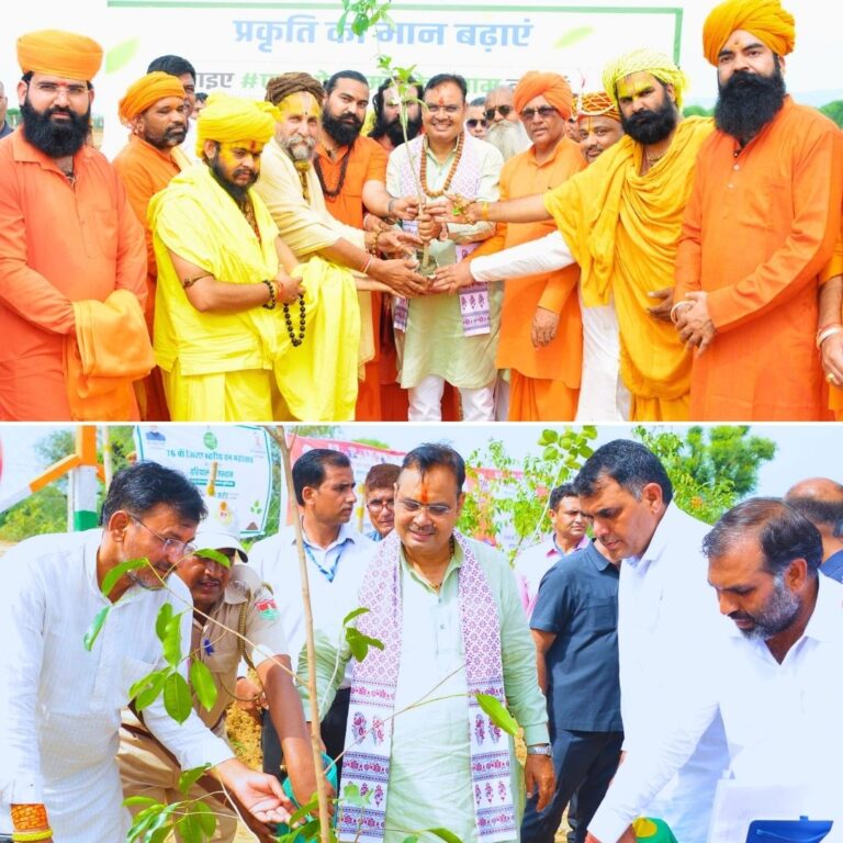 Rajasthan Launches 'Mission Hariyalo' to Plant 50 Crore Trees in Five ...