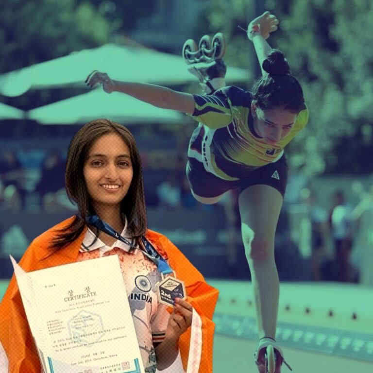 Shreyasi Joshi Scripts History with Double Gold at 2025 Asian Roller ...