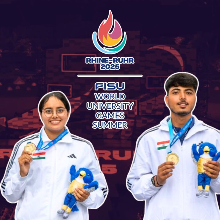 India Clinches First Gold at 2025 World University Games as Parneet ...