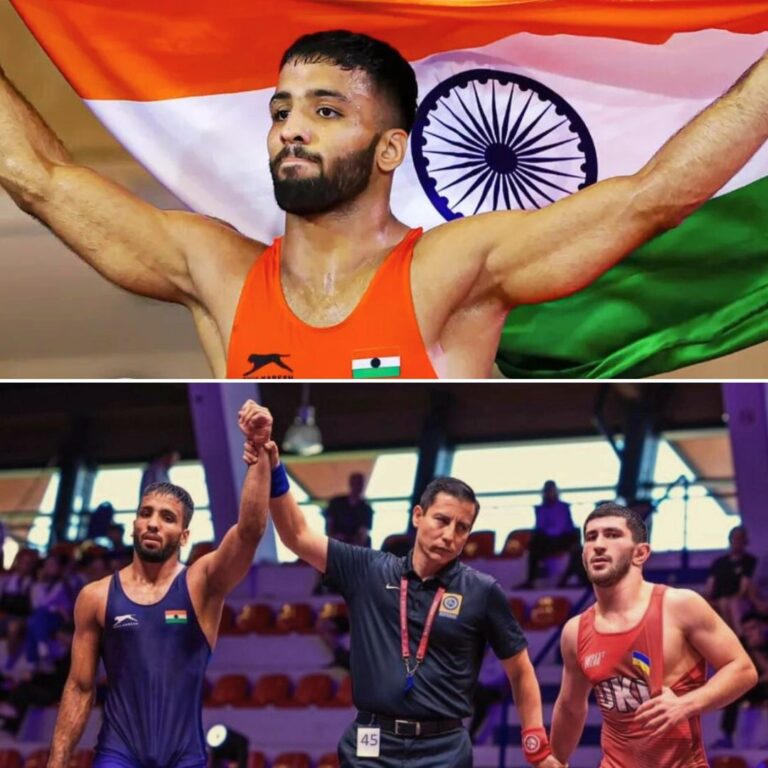 India’s Sujeet Kalkal Scripts History With 65kg Gold in Budapest ...