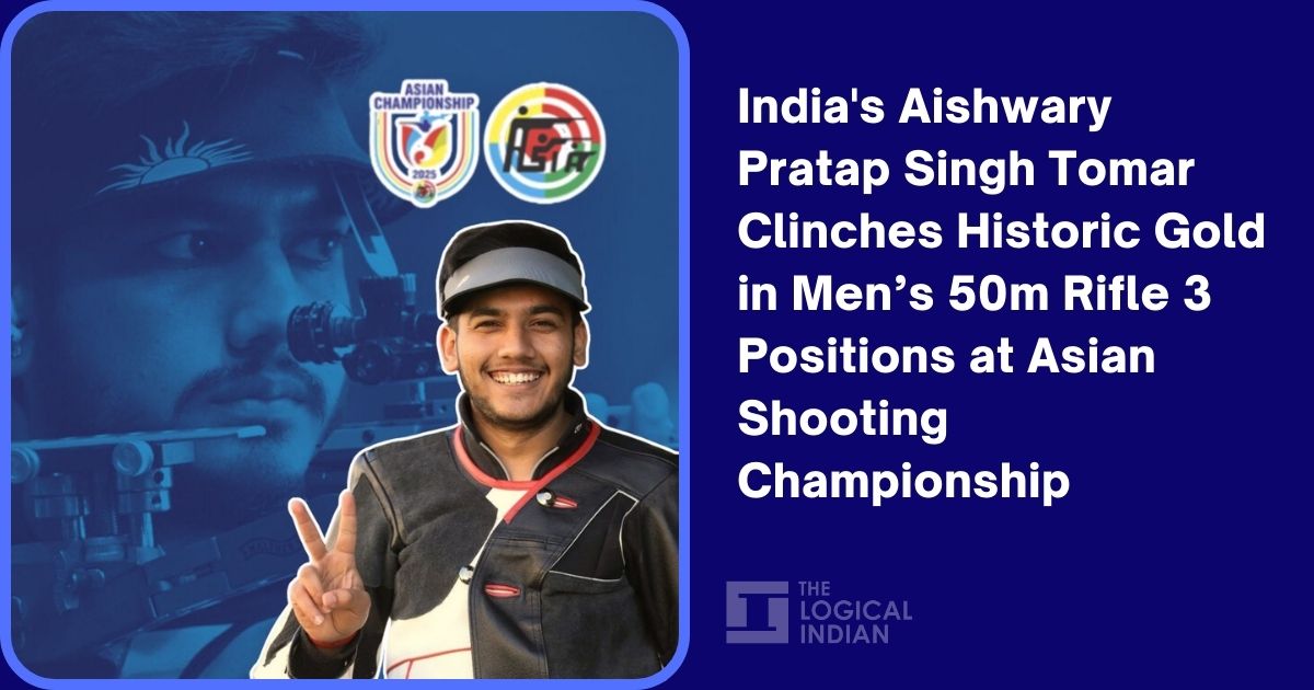 India's Aishwary Pratap Singh Tomar Clinches Historic Gold in Men’s 50m ...