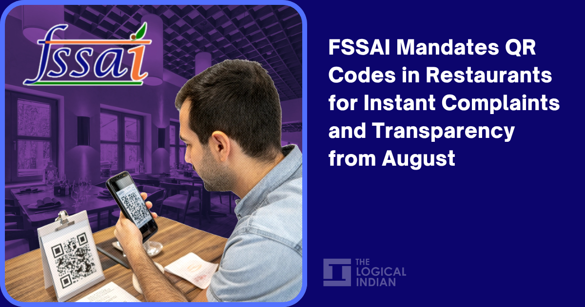FSSAI Mandates QR Codes in Restaurants for Instant Complaints and ...