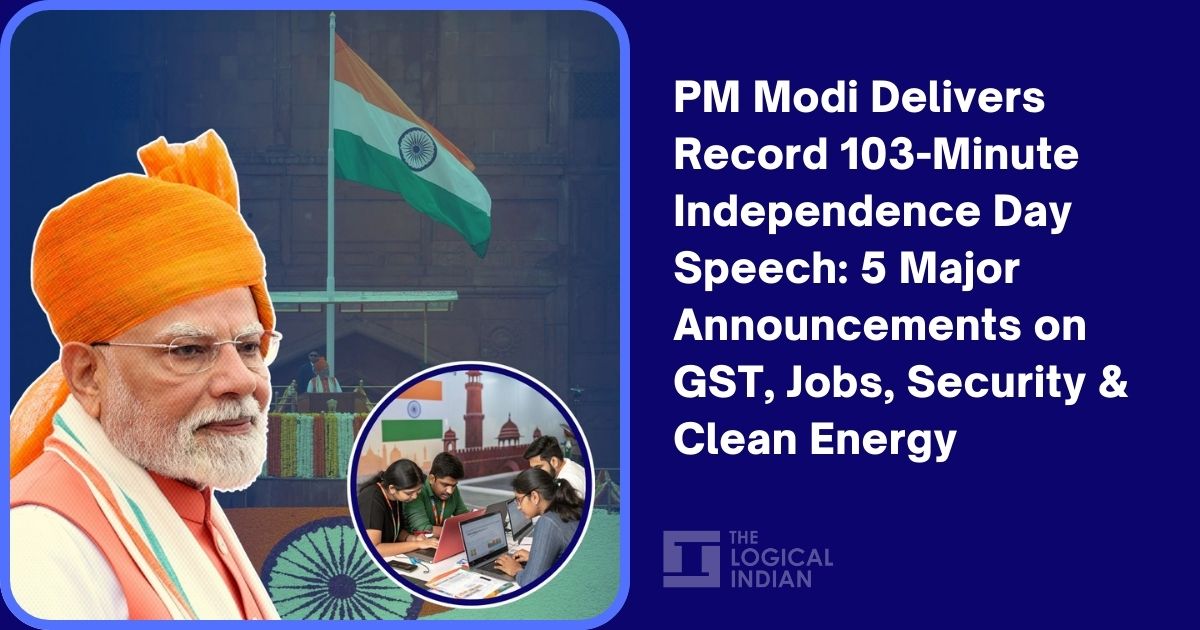 PM Modi Delivers Record 103-Minute Independence Day Speech: 5 Major ...