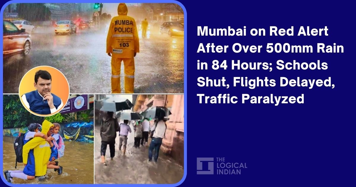 Mumbai on Red Alert After Over 500mm Rain in 84 Hours; Schools Shut, Flights Delayed, Traffic ...