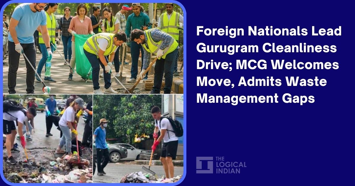 Foreign Nationals Lead Gurugram Cleanliness Drive; MCG Welcomes Move ...