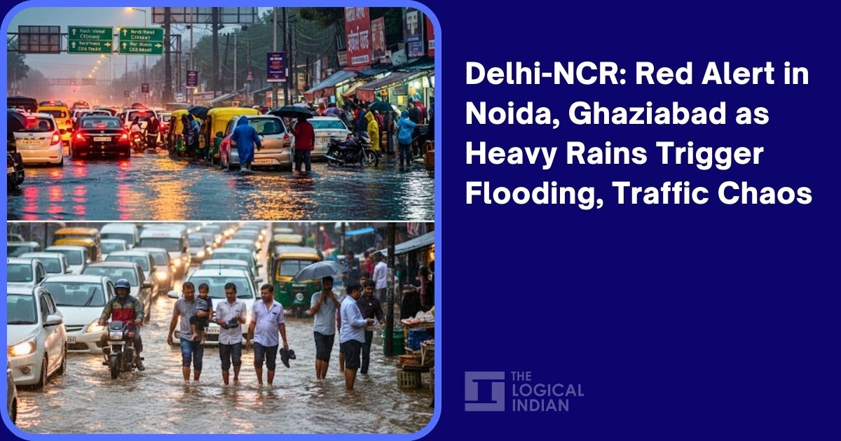 Delhi-NCR: Red Alert in Noida, Ghaziabad as Heavy Rains Trigger Flooding, Traffic Chaos - The ...