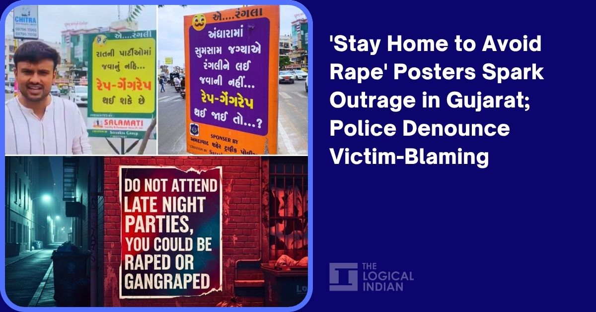 'Stay Home to Avoid Rape' Posters Spark Outrage in Gujarat; Police ...