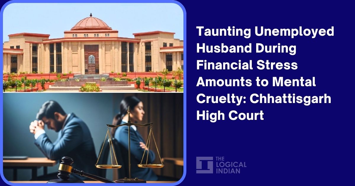 Taunting Unemployed Husband During Financial Stress Amounts to Mental ...