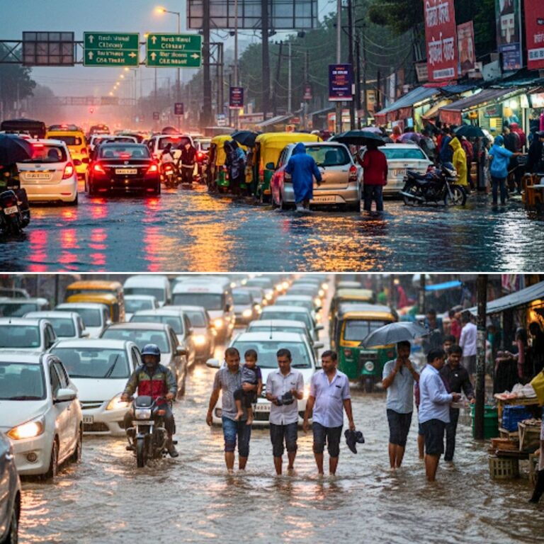 Delhi-NCR: Red Alert in Noida, Ghaziabad as Heavy Rains Trigger ...