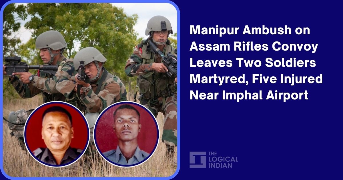 Manipur Ambush on Assam Rifles Convoy Leaves Two Soldiers Martyred ...