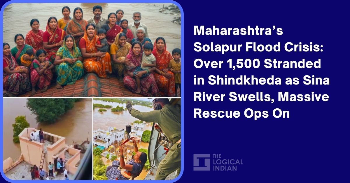 Maharashtra’s Solapur Flood Crisis: Over 1,500 Stranded in Shindkheda as Sina River Swells ...