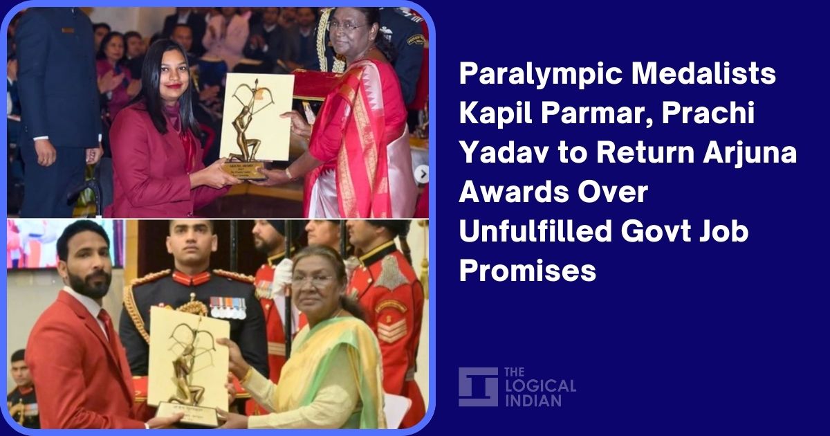Paralympic Medalists Kapil Parmar, Prachi Yadav to Return Arjuna Awards Over Unfulfilled Govt ...