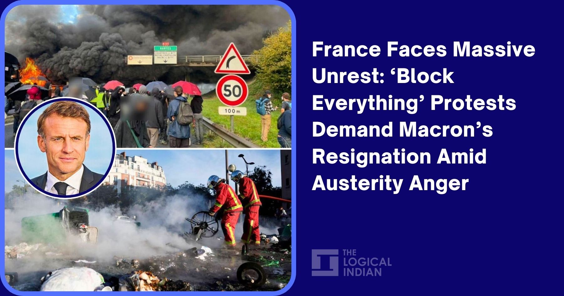 France Faces Massive Unrest: ‘Block Everything’ Protests Demand Macron ...