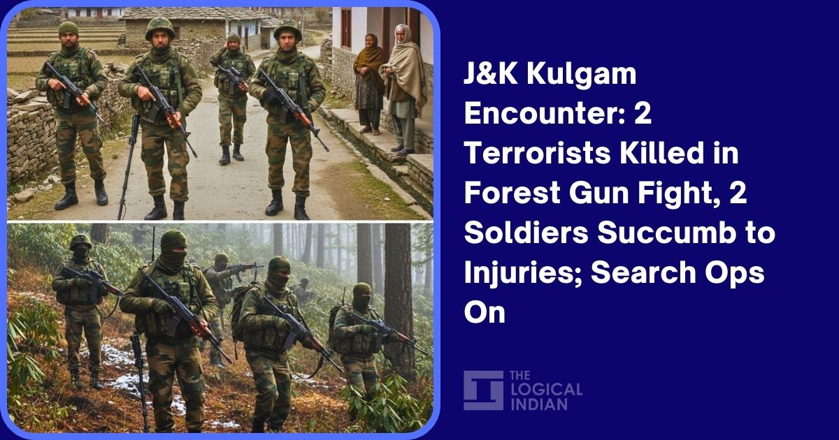 J&K Kulgam Encounter: 2 Terrorists Killed in Forest Gun Fight, 2 Soldiers Succumb to Injuries ...