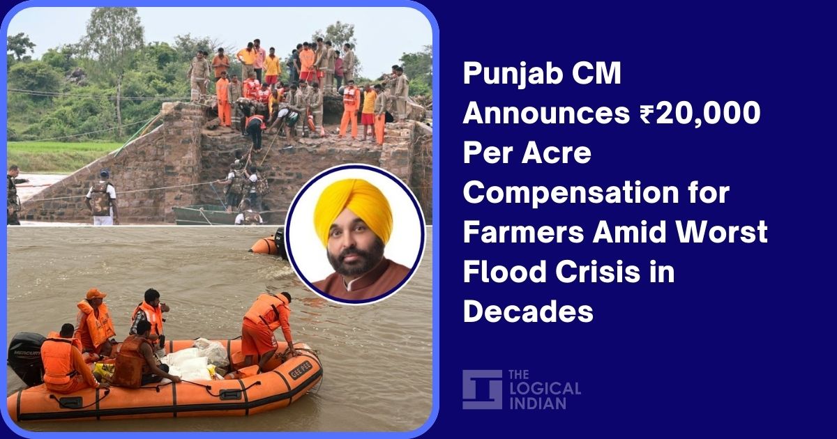 Punjab CM Announces ₹20,000 Per Acre Compensation for Farmers Amid ...