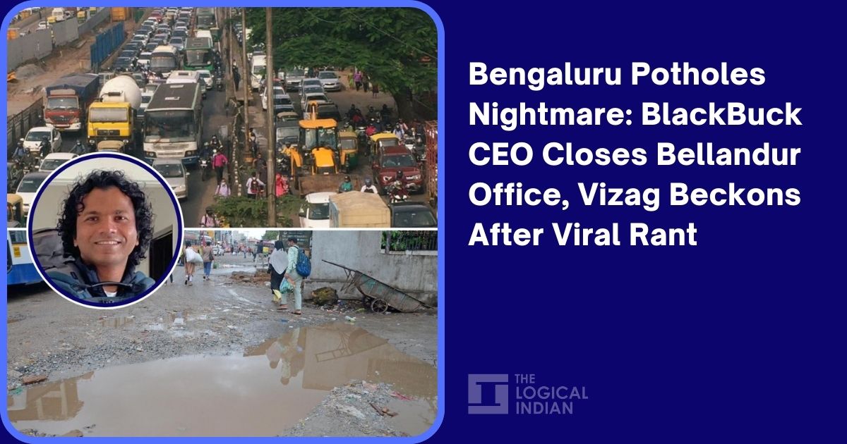 Bengaluru Potholes Nightmare: BlackBuck CEO Closes Bellandur Office ...