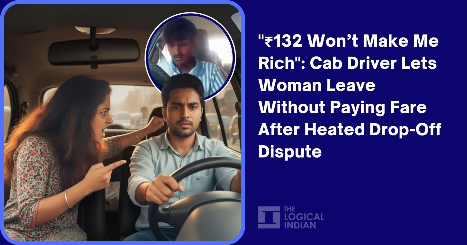 132 Won’t Make Me Rich": Cab Driver Lets Woman Leave Without Paying ...