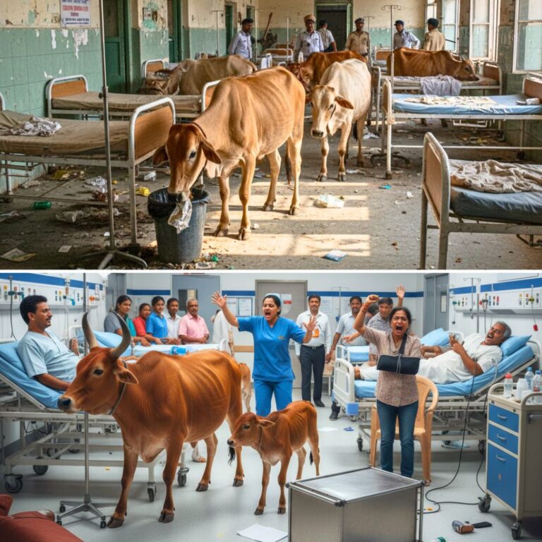 30+ Cows and Bulls Spotted Inside Madhya Pradesh Hospital, Raising ...